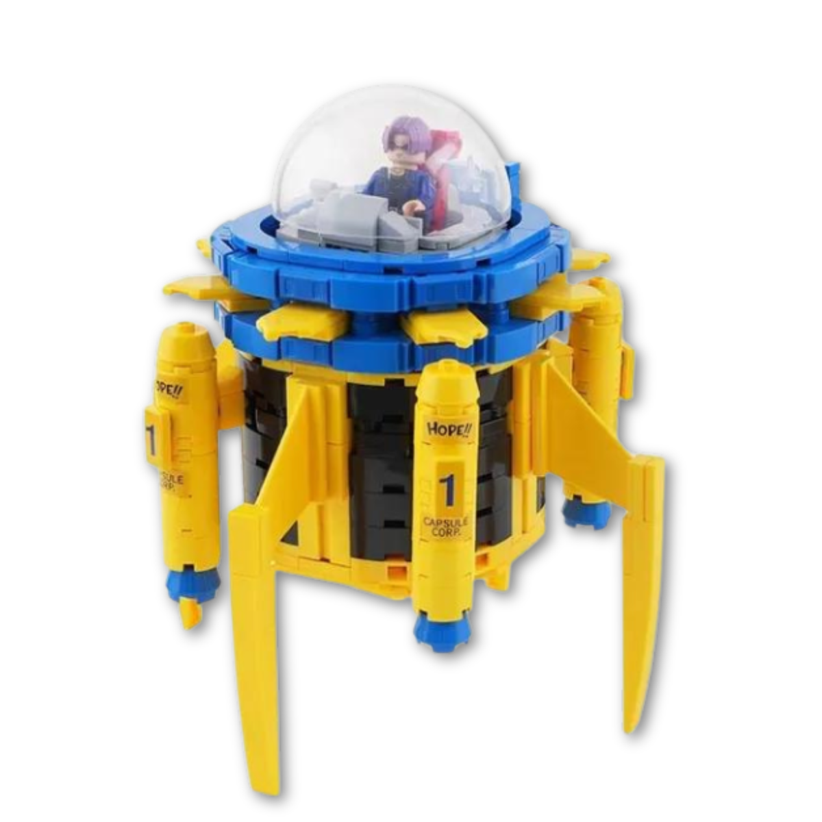 LEGO Dragon Ball Trunks Time Machine | CREATIBRICK