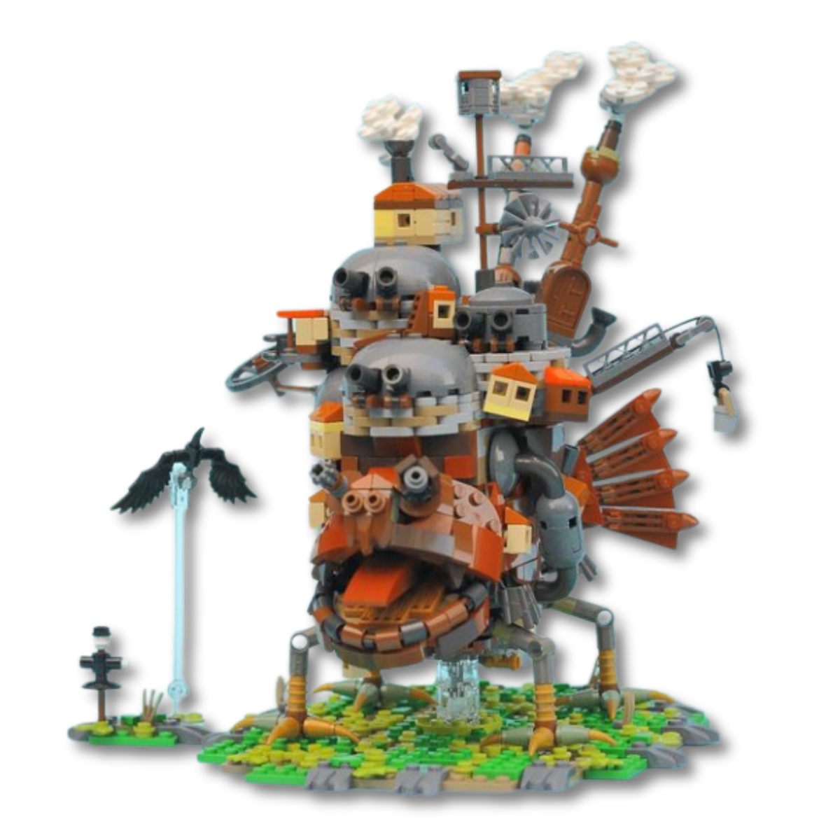 Howl's Moving Castle LEGO | CREATIBRICK