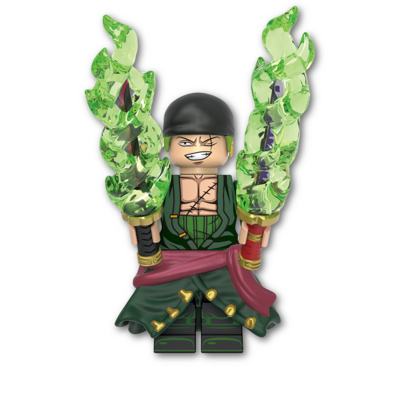 LEGO One Piece Zoro | CREATIBRICK – CreatiBrick