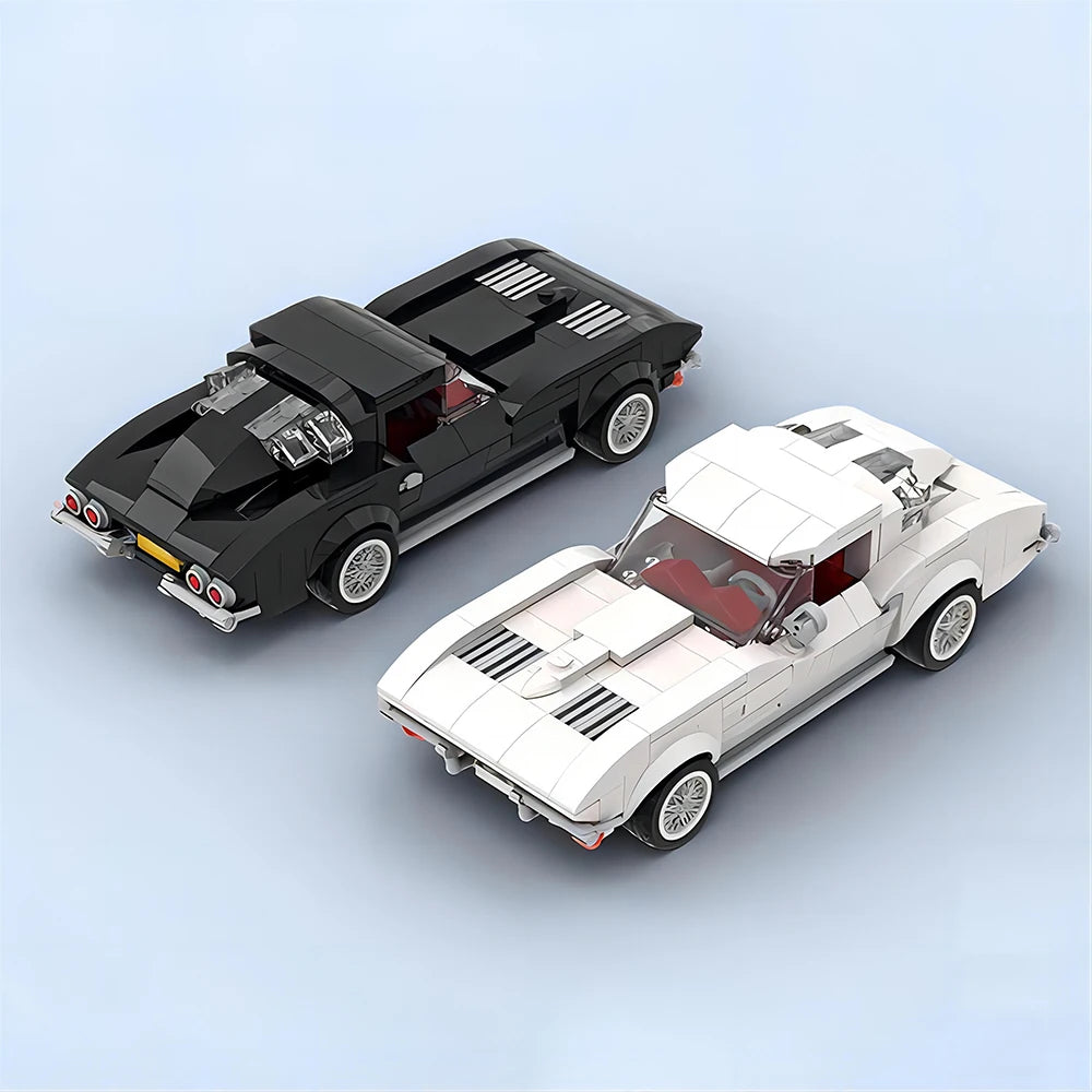 LEGO Corvette C2 Stingray | CREATIBRICK – CreatiBrick