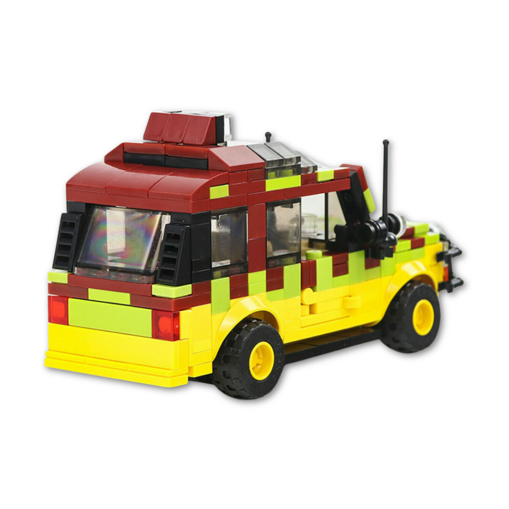 Ford Explorer Jurassic Park LEGO | CREATIBRICK