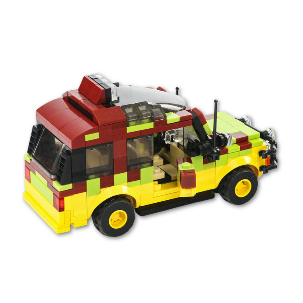 Ford Explorer Jurassic Park LEGO | CREATIBRICK