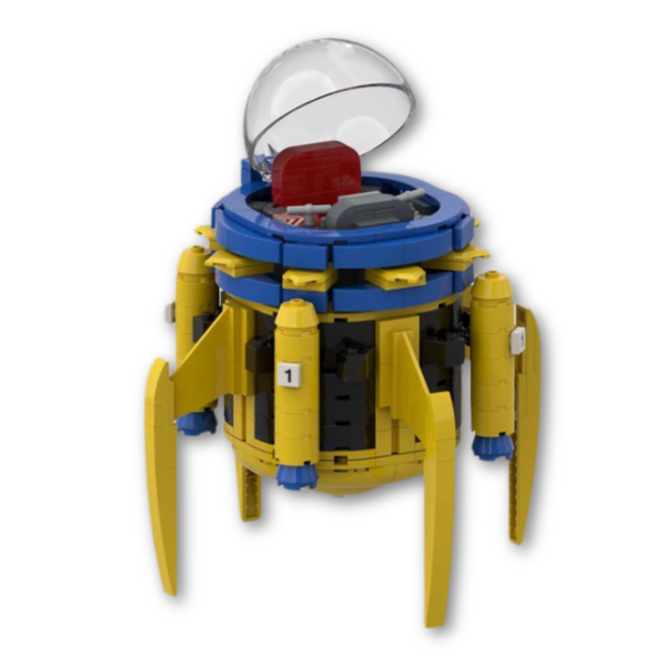 LEGO Dragon Ball Trunks Time Machine | CREATIBRICK – CreatiBrick