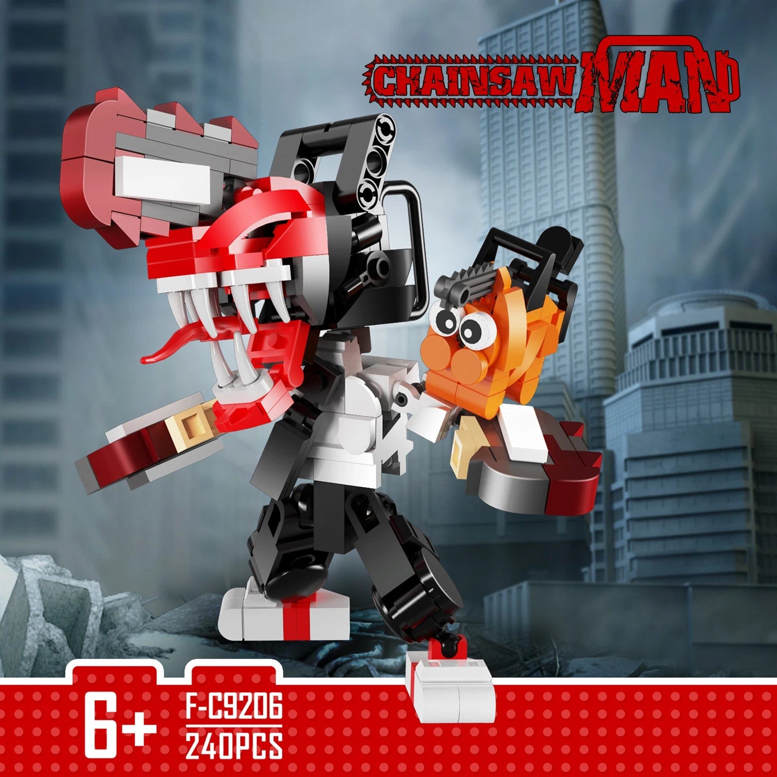 Chainsaw Man LEGO | CREATIBRICK