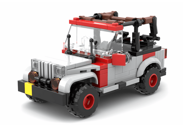 Jurassic Park LEGO Diorama Helipad | CREATBRICK – CreatiBrick