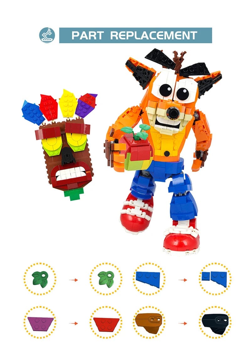 LEGO Crash Bandicoot | CREATIBRICK