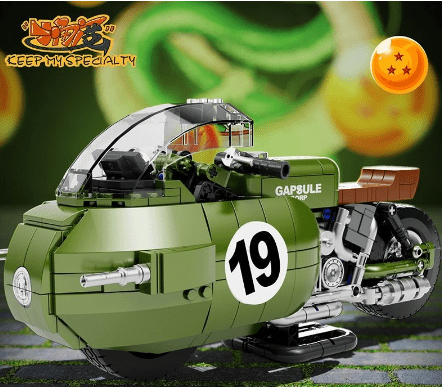 LEGO Dragon Ball Moto Bulma | CREATIBRICK