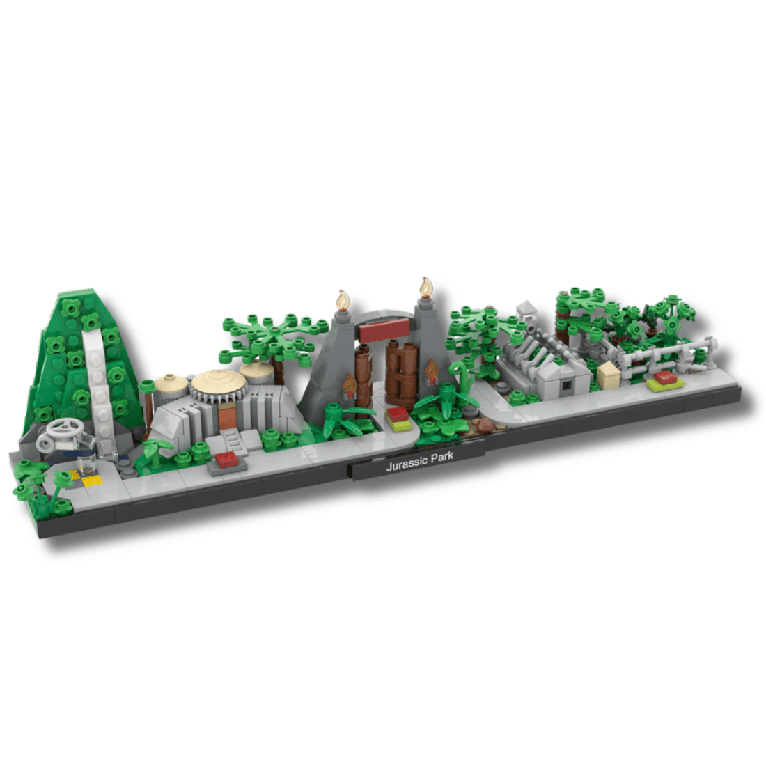 LEGO Jurassic Park Diorama Micro Scale | CREATIBRICK – CreatiBrick
