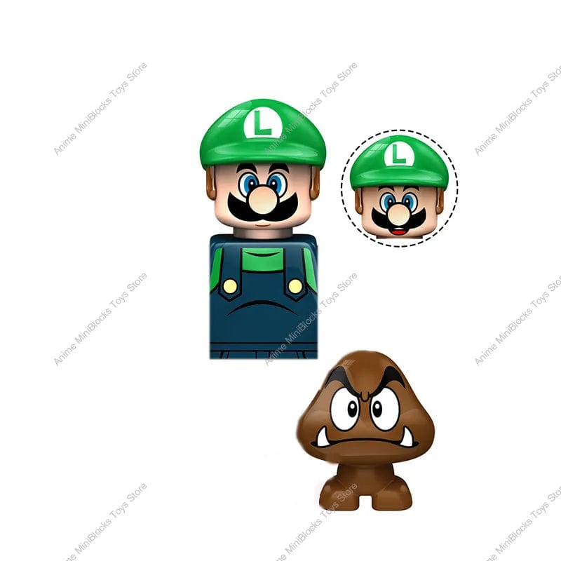 LEGO Luigi Minifigure | CREATIBRICK