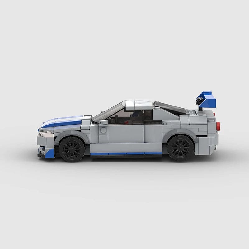 LEGO Nissan Skyline GTR R34 | CREATIBRICK
