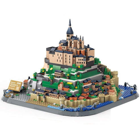 Nanoblock Mont Saint Michel | CREATIBRICK – CreatiBrick
