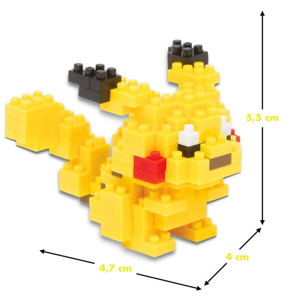 Nanoblock Pikachu | CREATIBRICK – CreatiBrick