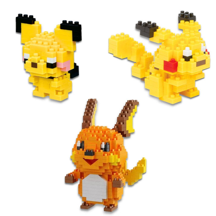 Nanoblock Pikachu | CREATIBRICK – CreatiBrick